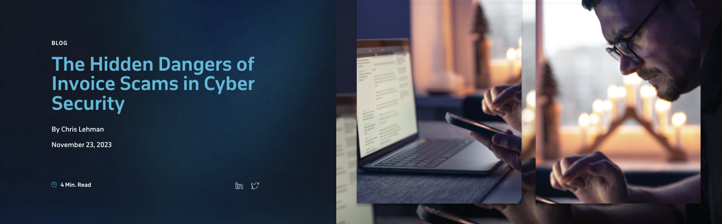 The Hidden Dangers of Invoice Scams in Cyber Security